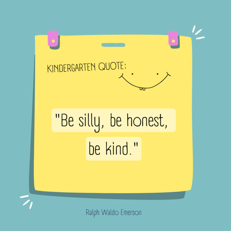 10 Kindness quotes for kindergarten (activity and discussion cues ...