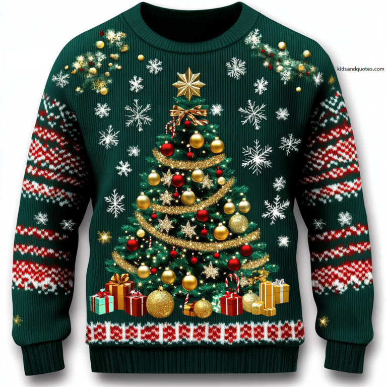 Top 5 Ugly sweater ideas for school (design ideas that'll knock your ...