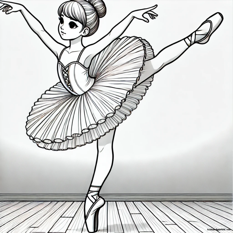 27 Out-of-this-world Ballerina coloring pages you must have! - Kids ...