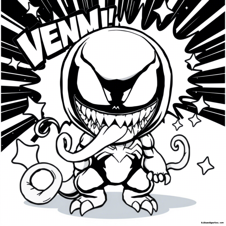 50+ Cool venom coloring pages you can't resist coloring! - Kids ...