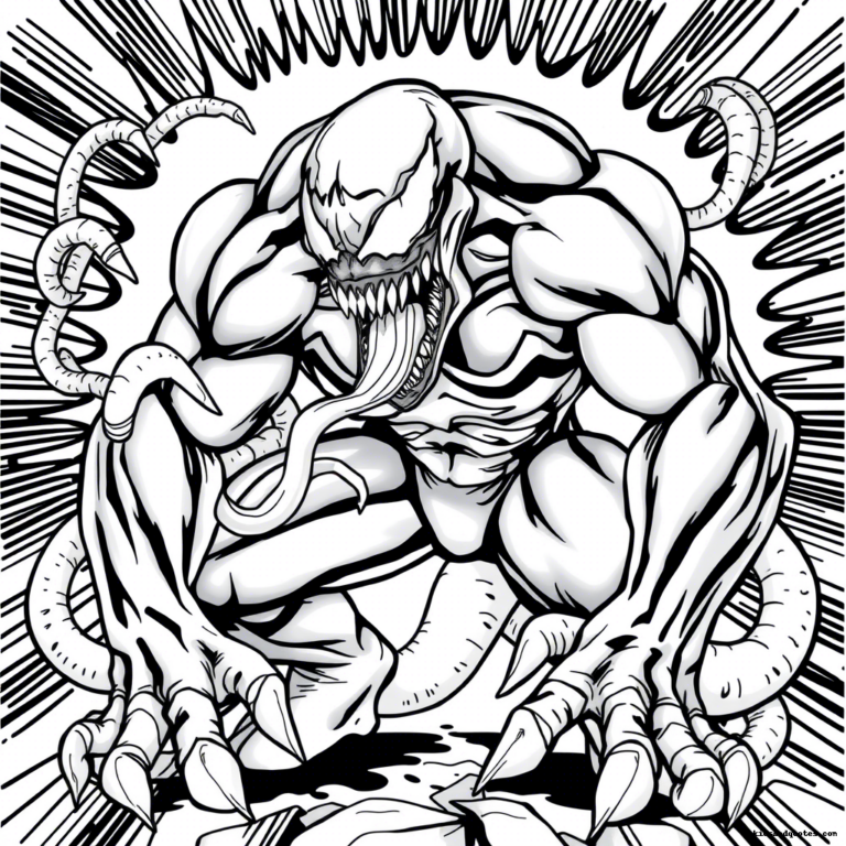 50+ Cool venom coloring pages you can't resist coloring! - Kids ...