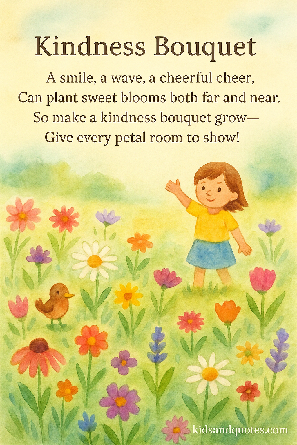 Spring into Kindness: 11 Short Poems That Bloom with Heart - Kids ...