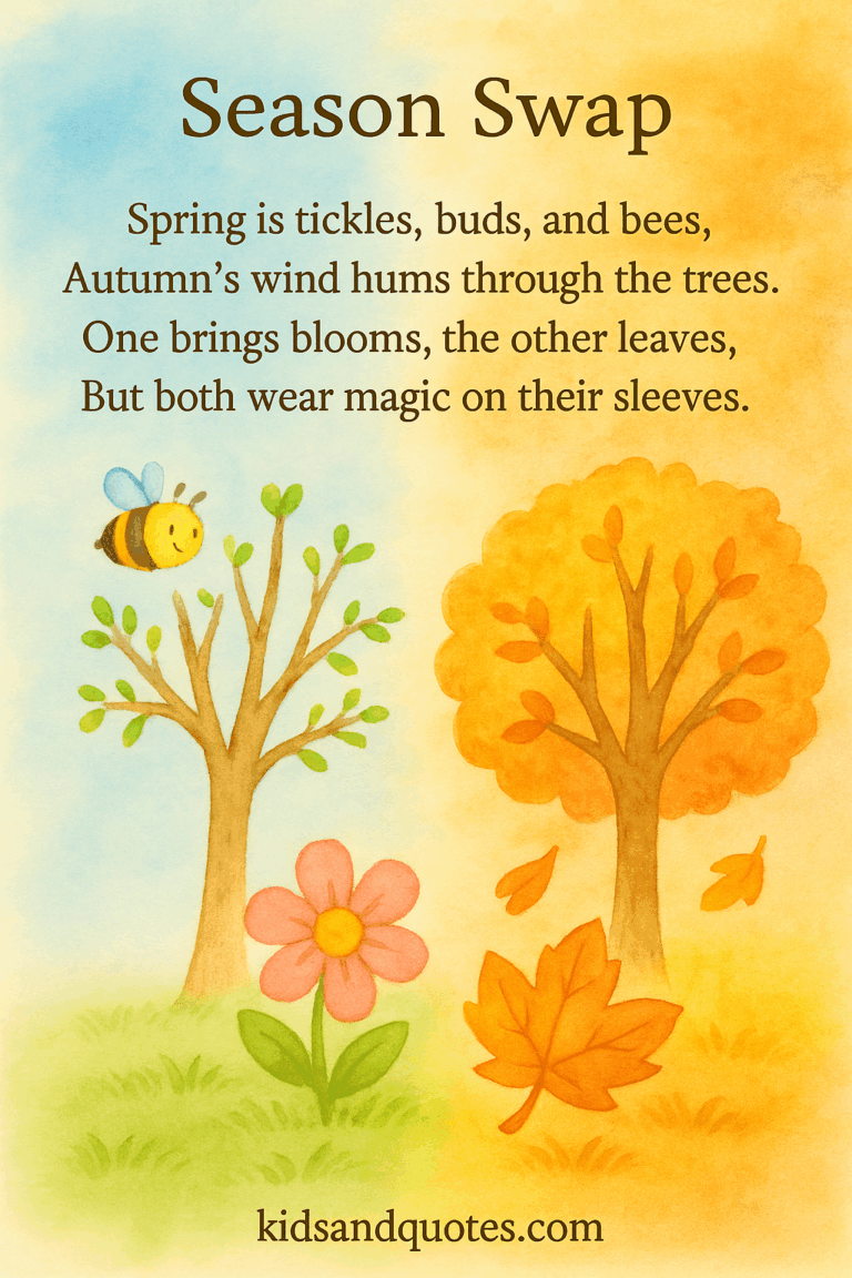 9 Short poems for kids on seasons (with SEL reflection questions ...