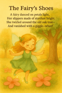 9 Short and easy poems to memorize: 4-lines (Imagination & Fantasy ...