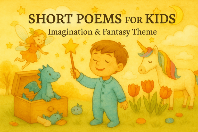 9 Short and easy poems to memorize: 4-lines (Imagination & Fantasy ...