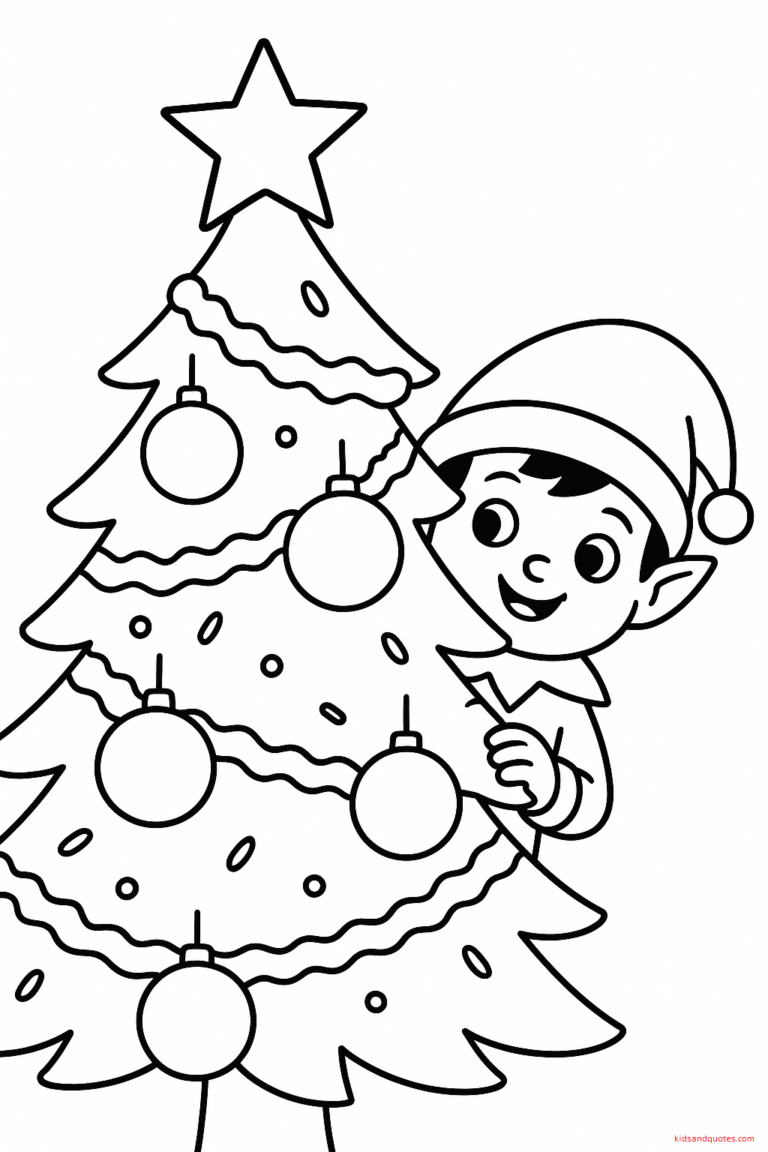 11 Elf on the Shelf Coloring Pages So Funny, Kids Will Be Laughing ...