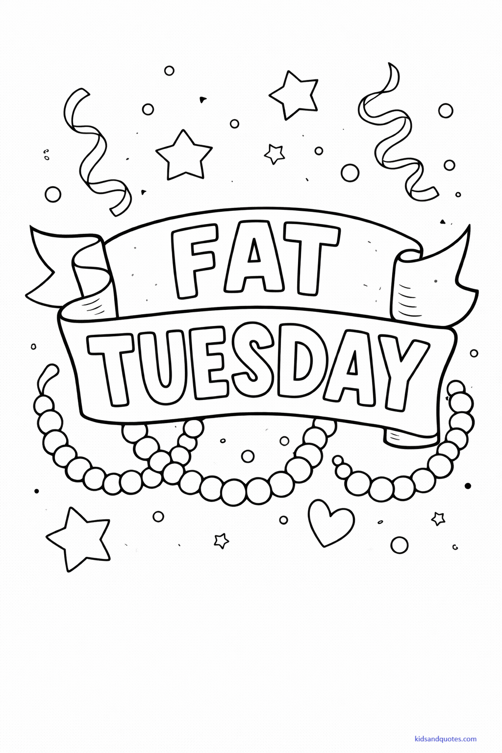 15 Mardi Gras Coloring Pages: Get Parade-Ready! - Kids & Quotes - Kids ...