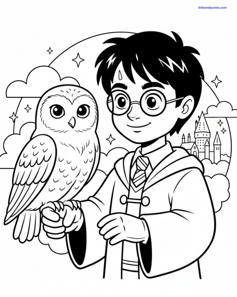 40 Harry Potter Coloring Pages that are Pure Magic (free printable PDFs ...