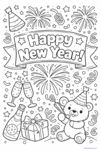 11 January Coloring Pages for Kids: Cozy, Screen-Free Fun for Long ...