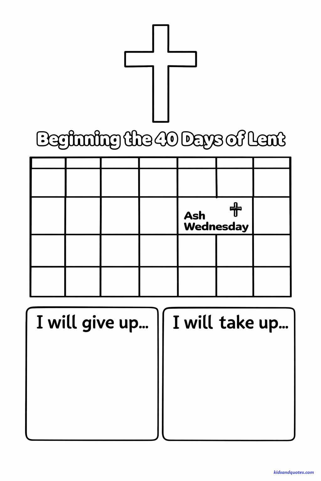 23 Lent Coloring Pages That Make the 40 Days Meaningful for Kids - Kids ...