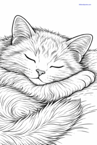 27 Cat Nap Coloring Pages That Instantly Calm Kids (Adults Love These ...