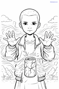 27 Stranger Things Coloring Pages Collection Kids Will Sit With Longer ...
