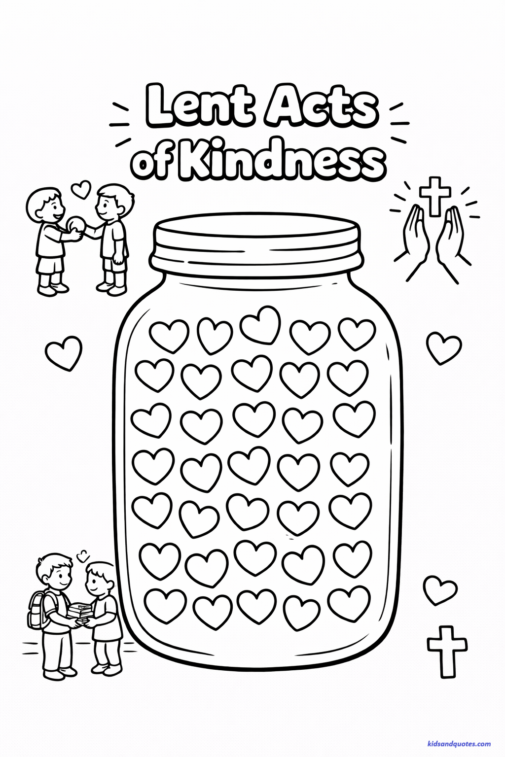 23 Lent Coloring Pages That Make the 40 Days Meaningful for Kids - Kids ...