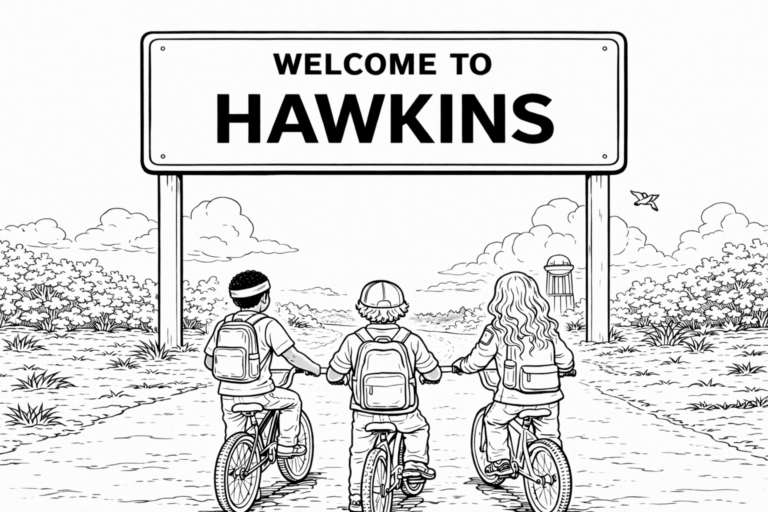 27 Stranger Things Coloring Pages Collection Kids Will Sit With Longer ...