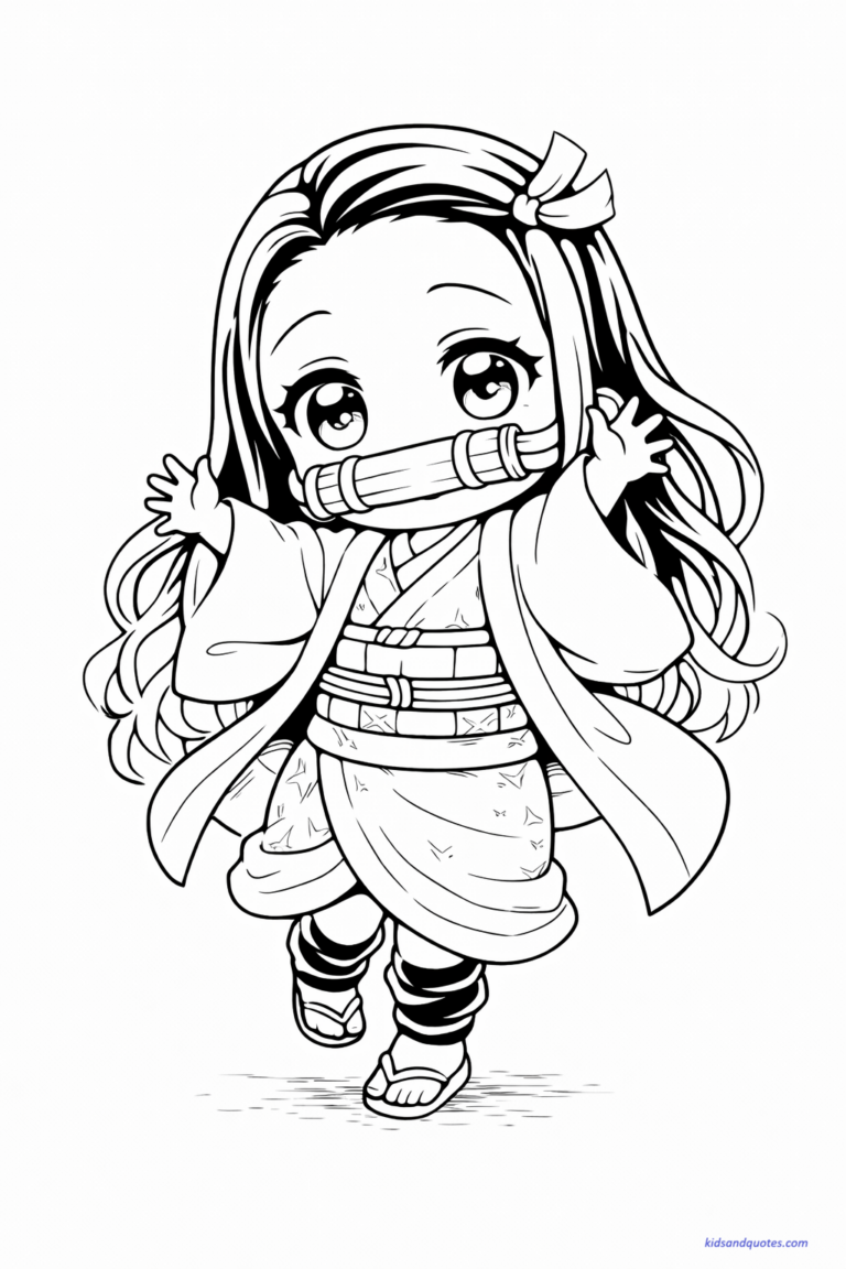 27 Demon Slayer Coloring Pages That Feel Like Scenes From the Anime ...