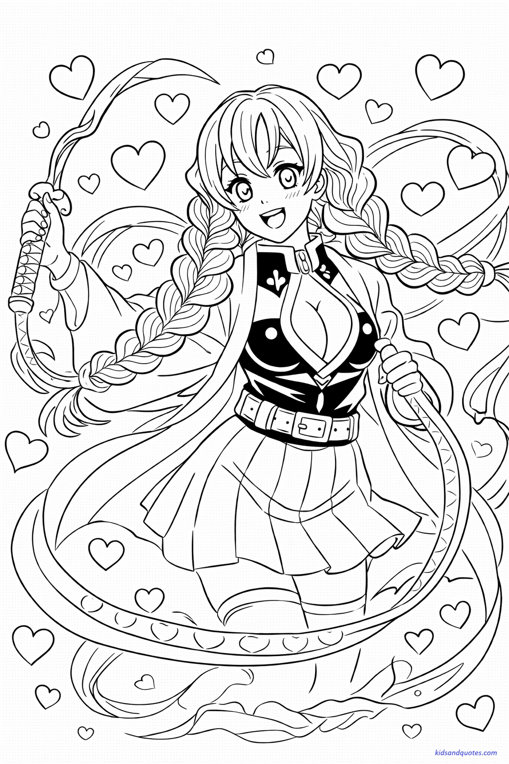 27 Demon Slayer Coloring Pages That Feel Like Scenes From The Anime