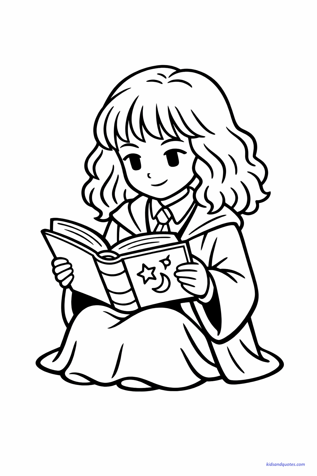 Harry Potter Coloring Pages: 18 Hermione Sheets Kids Don’t Quite Walk ...