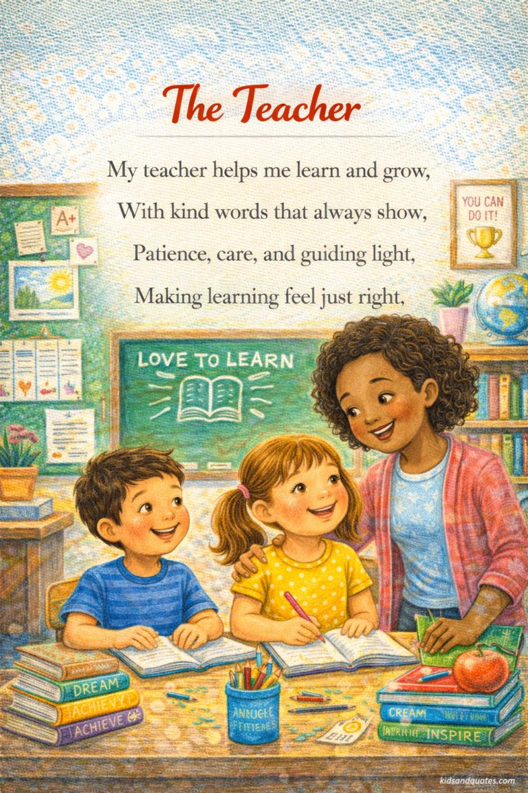30+ Short Poems for Kids That Quietly Become Their Favorites (A Growing ...