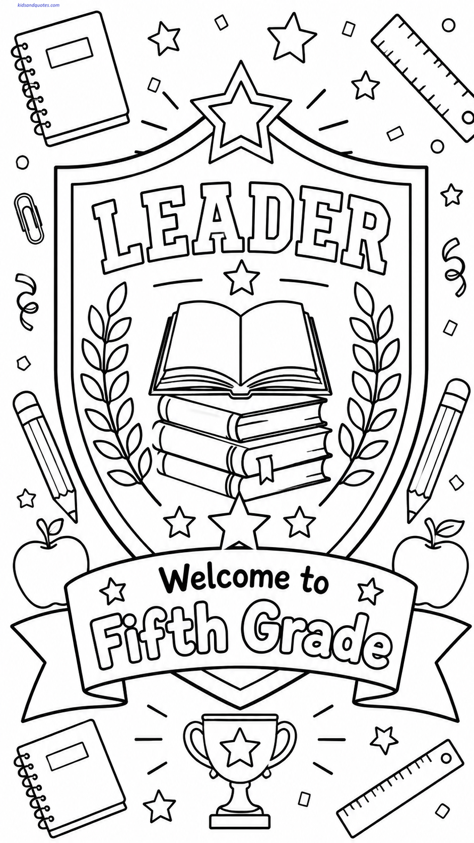 25+ Welcome to Grade Coloring Pages for Kids (Kindergarten through ...